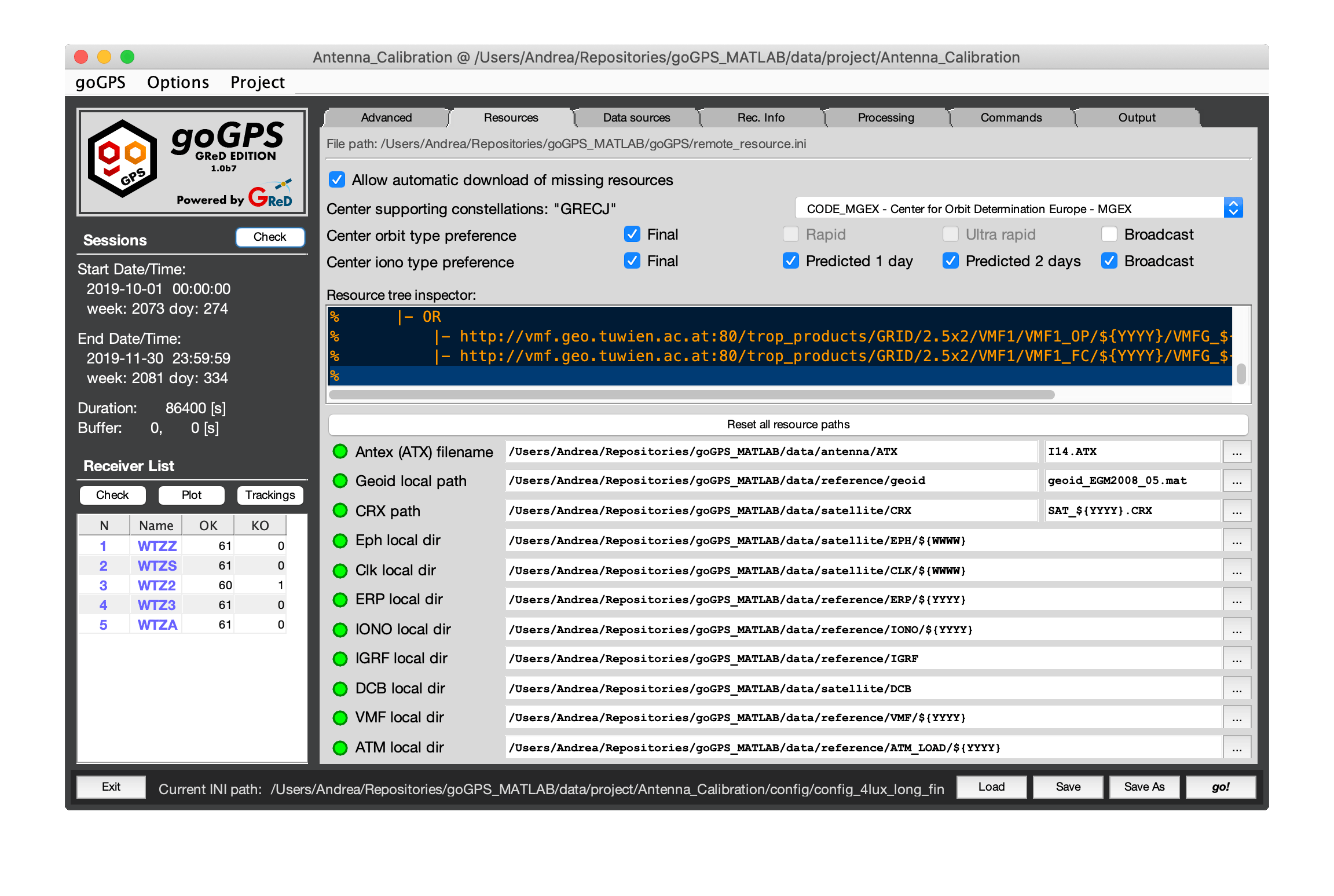 Settings Gogps Matlab Wiki